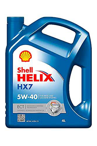 Aceite Lubricante de Motor Shell Helix HX7 5W-40 5 Litros | aceitecoche.es